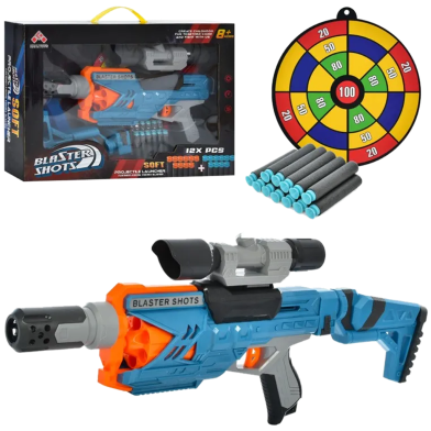 Blaster Shots Soft Projectiles Launcher 12Pcs - SB562 : Non-Brand ...