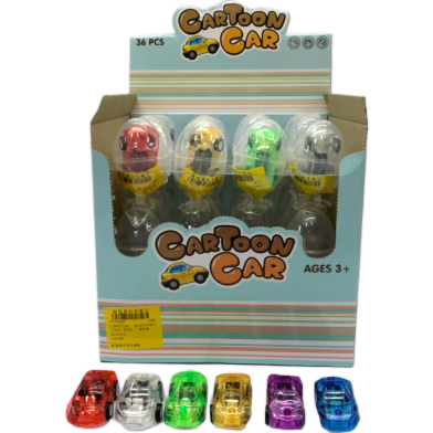 Toybliss Cartoon Mini Capsule Pull Back Car (977), Ages 3 Plus ...