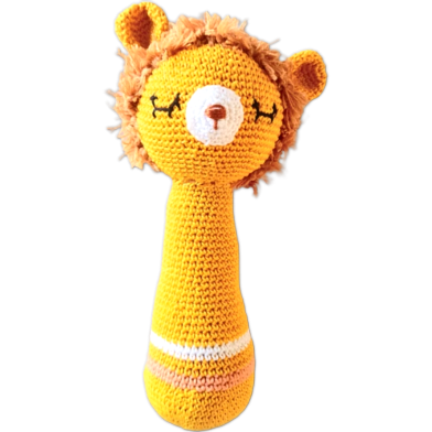 Crochet Toy Rattle Character Lion - RATTLE3 : Non-Brand | Rokomari.com