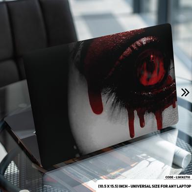 DDecorator Woman Red Eye Matte Finished Removable Waterproof Laptop ...