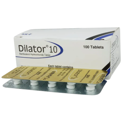 Dilator 10mg Tablet 10's Strip : Eskayef Bangladesh Ltd | Rokomari.com