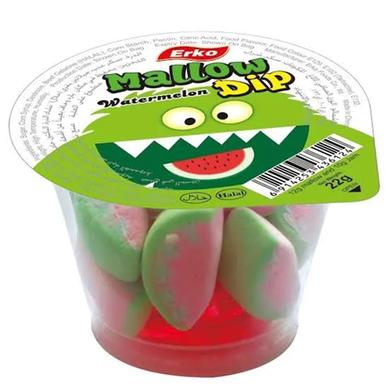 Erko Mallow Dip Watermelon With Jam Marshmallow 22 gm - 142700319 ...
