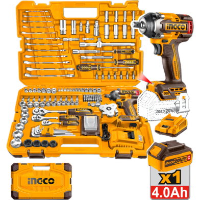 Ingco Cordless Impact Wrench Tools Set 152Pcs - HKTHP31521 : INGCO ...