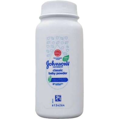 Johnson's Cornstarch Classic Baby Powder 200 gm : Johnson's | Rokomari.com