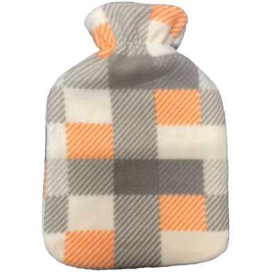 2 Liter Hot Water Bottle, Leak-Proof with Super Soft Fleece Cover - Comfort Hot Water Bag for ...