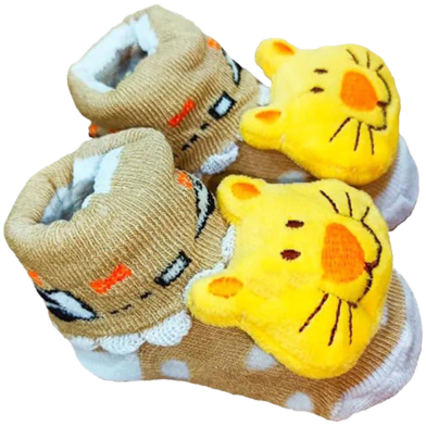 New Born Baby Socks Shoes Soft And Comfortable Multicolor -1 Pair Price ...