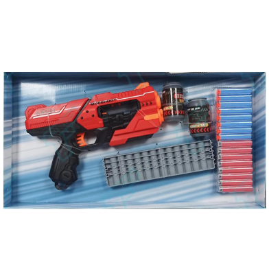 New Style Rapid Launcher Soft Gun Style Toys For Kids Playing (gun ...