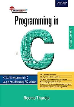 Programming In C: Reema Thareja | Rokomari.com