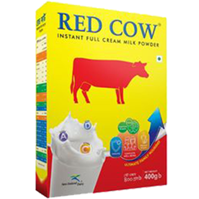 Red Cow Instant Full Cream Milk Powder 400 gm : Red Cow | Rokomari.com