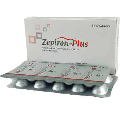 Zepiron Plus 10's Strip Capsule : Ibn-Sina Pharmaceuticals Ltd ...