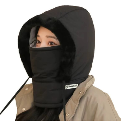 Wind-Resistant Winter Cover Wind-Resistant Winter Fleece Hood Windproof ...